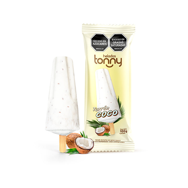 Turrón Coco – Helados Tonny